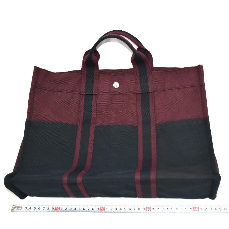 HERMES エルメス トートバッグ ボルドー フールトゥ MM mm A4可男女 hermes ブランド 送料無料 バッグ レディース ブランドバッグ 中古 : r1 : ヤマトヤ ...