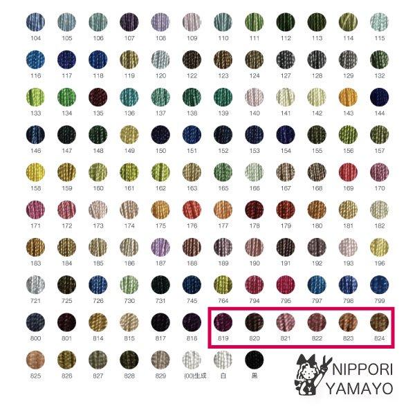 手縫い糸 40番 カナガワ オリヅル 地縫い糸 ＃40/80 （819、820、821、822、823、824） : 日暮里繊維街やまよYahoo!ショップ - 通販 - Yahoo!ショッピング