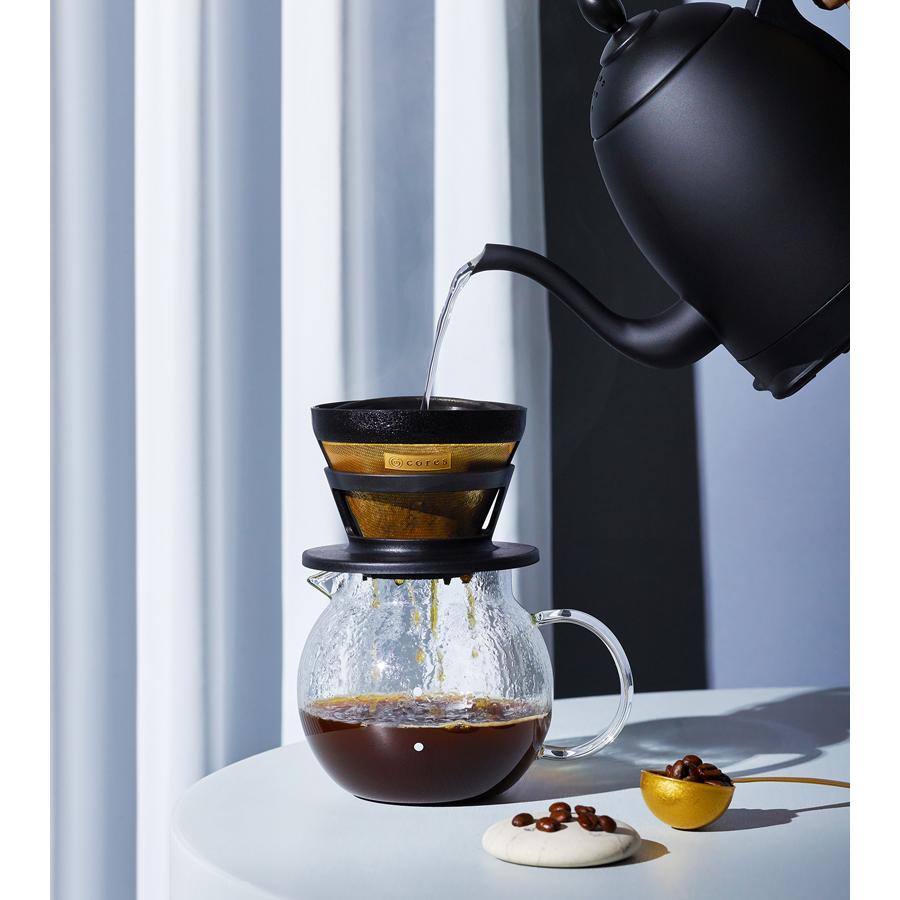 cores コレス GOLD FILTER ゴールドフィルター 2〜8杯用 C286BK コーヒーフィルター ドリップ ドリッパー ...