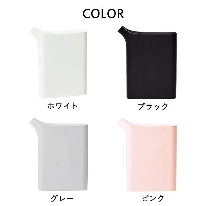 ideaco Mizusashi ( ミズサシ ) イデアコ じょうろ 花 園芸 ガーデニング 水差し 水さし スリム コンパクト 1L ホワイト ブラック グレー ピンク : くらしのもり ...