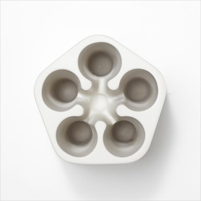 ideaco OKURA（オクラ) イデアコ 傘立て 小さい コンパクト スリム ブロック おしゃれ 傘 カサ立て 傘入れ アンブレラスタンド かさ置き 玄関収納 5本 :id-us ...