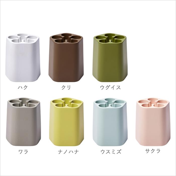 ideaco OKURA（オクラ) イデアコ 傘立て 小さい コンパクト スリム ブロック おしゃれ 傘 カサ立て 傘入れ アンブレラスタンド かさ置き 玄関収納 5本 : くらしのもり ...