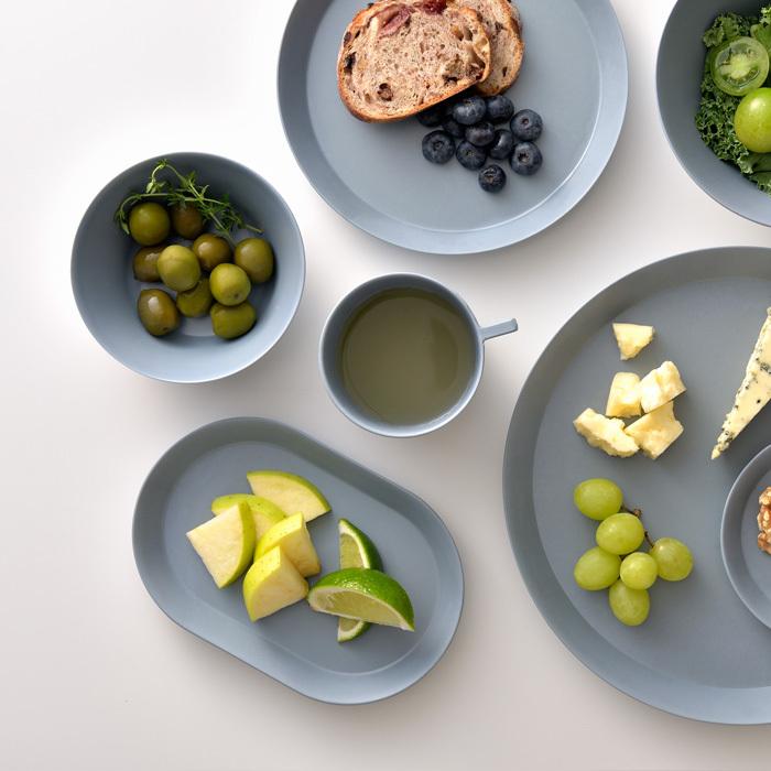 ideaco usumono plate18 oval イデアコ ウスモノ プレート18 オーバル 食器 プレート 器 テーブルウェア 食洗機対応 軽量 バンブーメラミン 18cm 楕円 ...