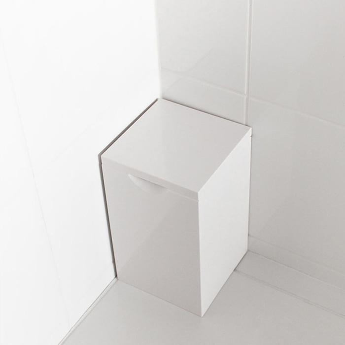 マーナ スクエアトイレポット トイレポット 1.5L ごみ箱 ゴミ箱 フタ付き エチケットボックス ホワイト W062W marna :mn-w062w:くらしのもり Yahoo!ショッピング ...