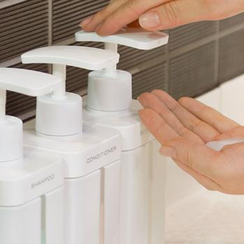 RETTO レットー ディスペンサー L ボディーソープ用 詰め替えボトル 詰め替え ボトル 容器 大きいサイズ 大容量 おしゃれ I'MD IMD :retdsl-b:くらしのもり ...