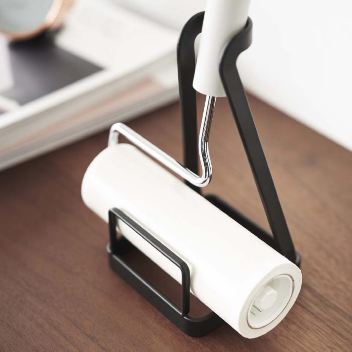 山崎実業 立てかけカーペットクリーナースタンド タワー tower 収納 コロコロ ころころ 粘着クリーナー ホワイト ブラック 5728 5729 :yj-5728:くらしのもり Yahoo ...