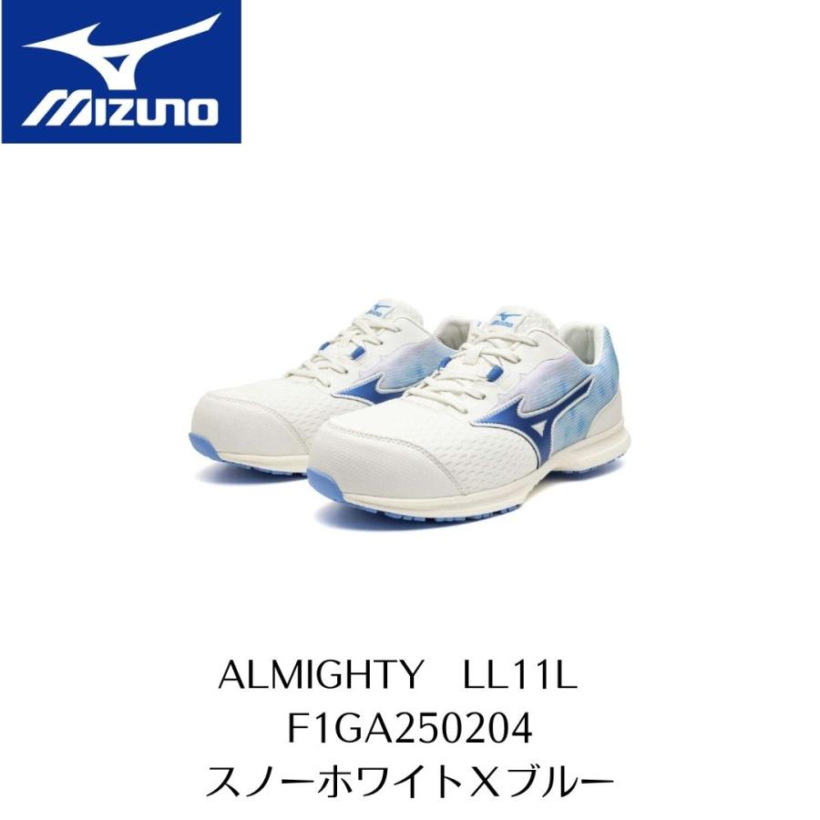 オールマイティ MIZUNO LL11L F1GA250204 スノーホワイト×ブルー オールマイティ MIZUNO LL11L F1GA250204 スノーホワイト×ブルー