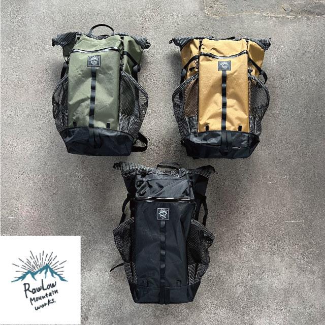 バックパック/バンビXP/春夏秋冬/RawLow Mountain Works/ロウロウマウンテンワークス/DarkGreen・Coyote・Black/28L/メンズ・レディース/Bambi ...