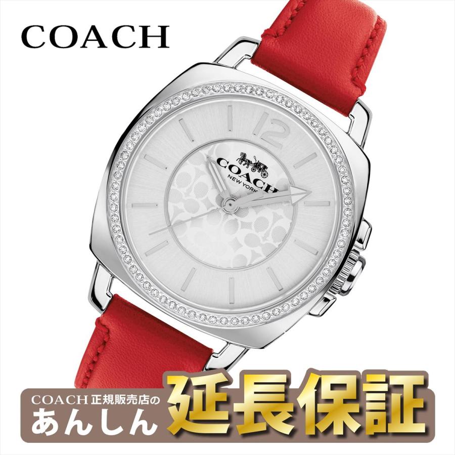 【正規5年間保証】コーチ COACH 14503855 BOYFRIEND SMALL レディース 赤 腕時計【1224】爆買 : 創業75年 ...
