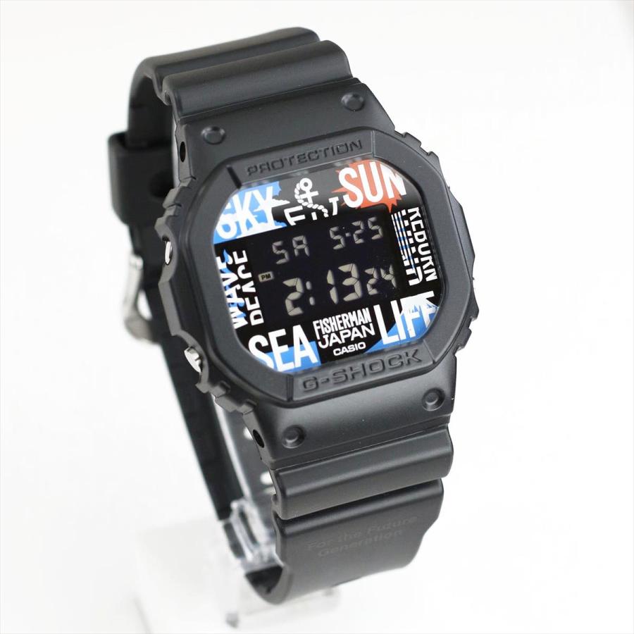 カシオ Gショック DW-5600RF24-1JR Reborn Art Festival × FISHERMAN JAPANコラボ CASIO G-SHOCK公式掲載店 :dw ...