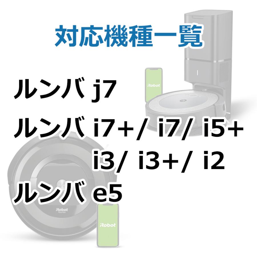 ルンバ フィルター 互換品 3個セット e5 / j7 / i7 / i7+ / i3 / i3+ / i2 専用 iRobot アイロボット ダストカットフィルター 交換 予備 ...