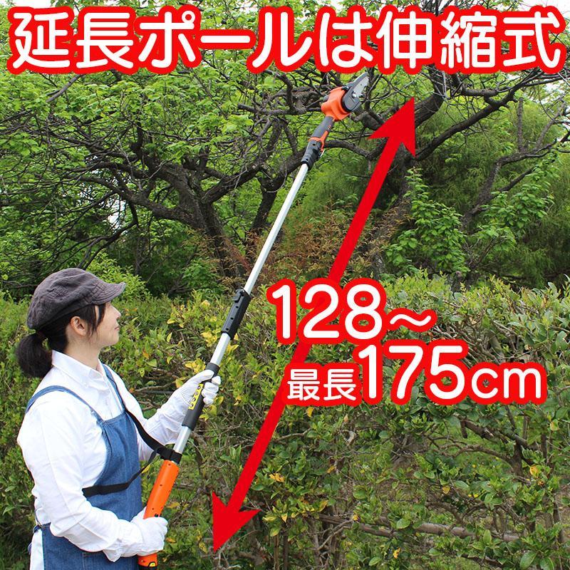 YARD FORCE ミニチェーンソー バッテリー2個 収納袋付「12Vコードレス高枝チェーンソーミニ」YARDFORCE ヤードフォース LS-A10-JP : YARDFORCE公式ストア ...