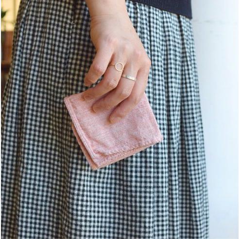 kontex MOKU LINEN HANDKERCHIEF モクリネン ハンカチ グレー コンテックス 32cm×32cm 麻混 柔らか 薄手 速乾 オールシーズン プレゼント : やさしい ...