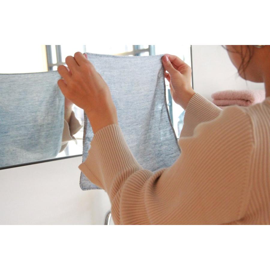 kontex MOKU LINEN HANDKERCHIEF モクリネン ハンカチ イエロー コンテックス 32cm×32cm 麻混 柔らか 薄手 速乾 黄 オールシーズン プレゼント ...