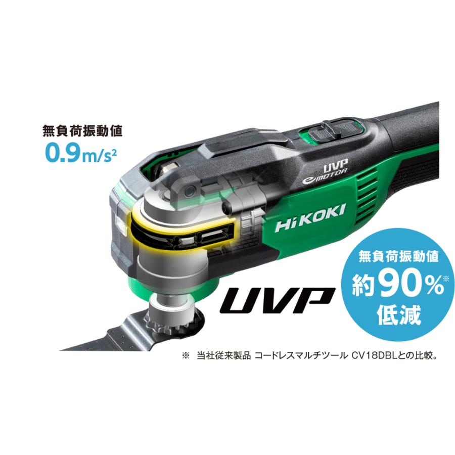 HiKOKI コードレスマルチツール CV36DMA (NN) 36V 本体のみ (蓄電池・充電器・ケース別売) : やっさん家Yahoo!店 - 通販 - Yahoo!ショッピング
