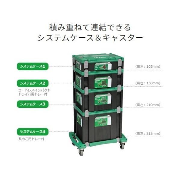 HiKOKI HiKOKI(ハイコーキ) システムケース3 0040-2658 : やっさん家 - 通販 - Yahoo!ショッピング