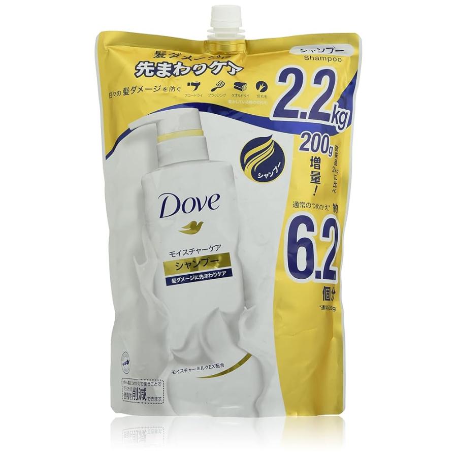 Dove (ダヴ) モイスチャーシャンプー 詰替え用 2.2 kg : コストコ再販店CosLab - 通販 - Yahoo!ショッピング