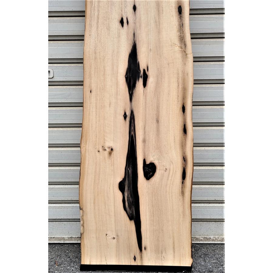 黒柿 クロガキ 板（3173）1215×247〜322×36 無垢板 両耳付き プレナー加工品 超激レア 棚板 テーブル 看板板 茶道具 装飾材 万年筆 細工物 小物 DIY他 :3173:ヤ ...