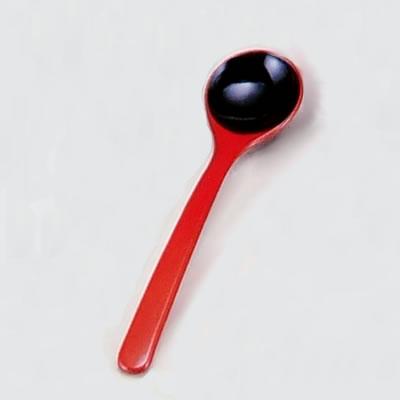10セット ピーナッツスプーン（大） 朱内黒 10セット :1-772-21-s010:厨房用品 安吉 - 通販 - Yahoo!ショッピング