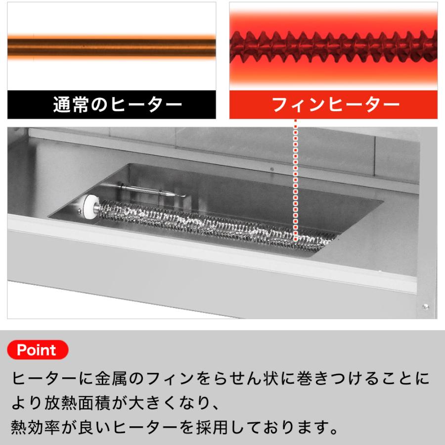 ホットショーケース 業務用 PRO-6WSE フードショーケース 保温ショーケース 陳列販売 食材 保温 :PRO-6WSE:厨房用品 安吉 - 通販 - Yahoo!ショッピング