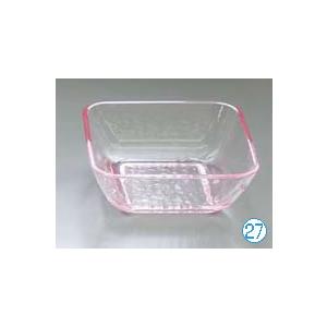 リップル 角小鉢 KB-120 ピンク :tkg-73-1720-2703:厨房用品 安吉 - 通販 - Yahoo!ショッピング