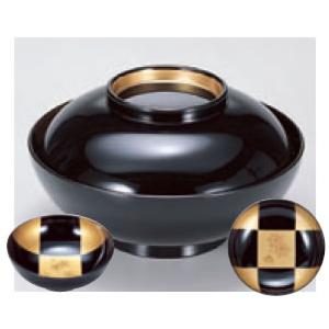 柳椀 黒見返市松春秋つば金 : 厨房用品 安吉 - 通販 - Yahoo!ショッピング