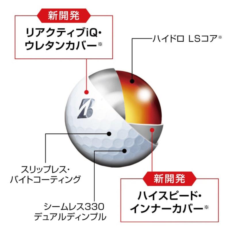 BRIDGESTONE GOLF ブリヂストン ゴルフボール B4WXJ tour b x ツアー BX 2024年 TOUR B X : ぼうずとボウズ Yahoo!店 - 通販 ...