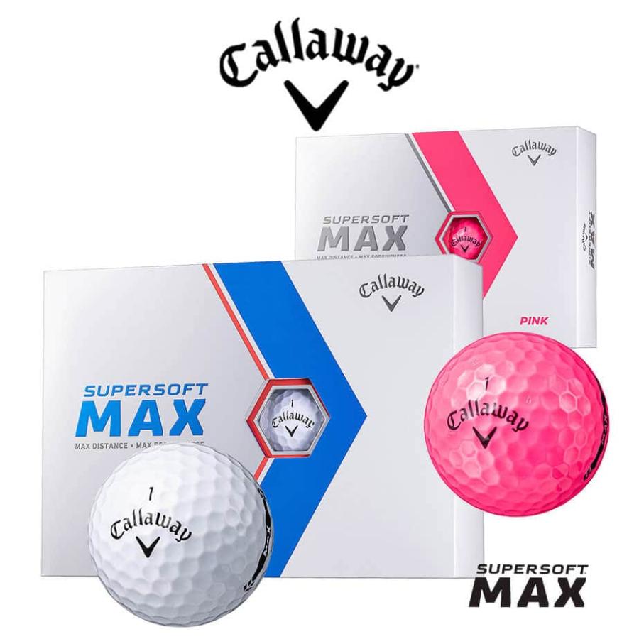 Callaway [キャロウェイ] 2023 SUPERSOFT MAX [スーパーソフト マックス] ボール (1ダース：12球) : ヤトゴルフ Yahoo!ショッピング店 - 通販 ...