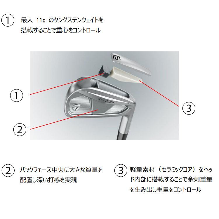 TaylorMade（テーラーメイド） P7CB 2024 単品アイアン(#4、#5) 右用