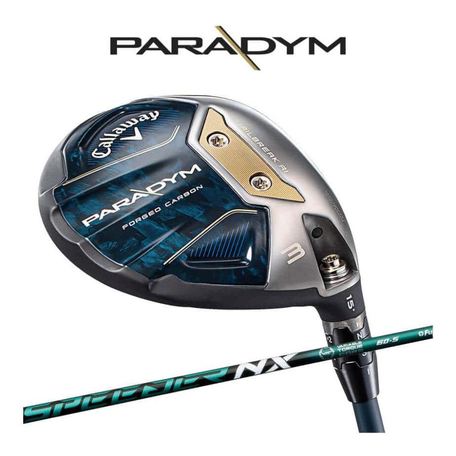 Callaway ウッド キャロウェイ PARADYM [パラダイム] フェアウェイウッド SPEEDER NX GREEN 50 カーボンシャフト メンズ ゴルフ 右用 : ヤトゴルフ ...