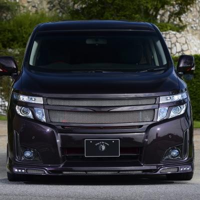 ROWEN エアロ フロントグリル Face II アラウンドビューモニター有車 FRP製 塗装済 ニッサン エルグランド ハイウェイスター 前期 E52用 1N002C11# : 矢東タイヤ ...