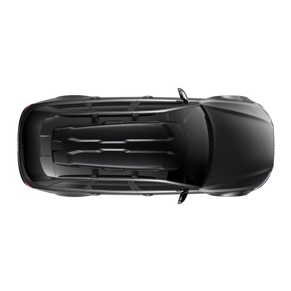 THULE スーリー ルーフボックス Vector ベクター Alpine ブラックメタリック TH6135-1 :thule-bag-vector-alpine-6135-1:矢東タイヤ ...