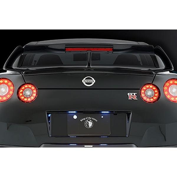 ROWEN エアロ WORLD PLATINUM トランクスポイラー Ver.II FRP製 素地 ニッサン GT-R 4WD 中期 R35用 ...