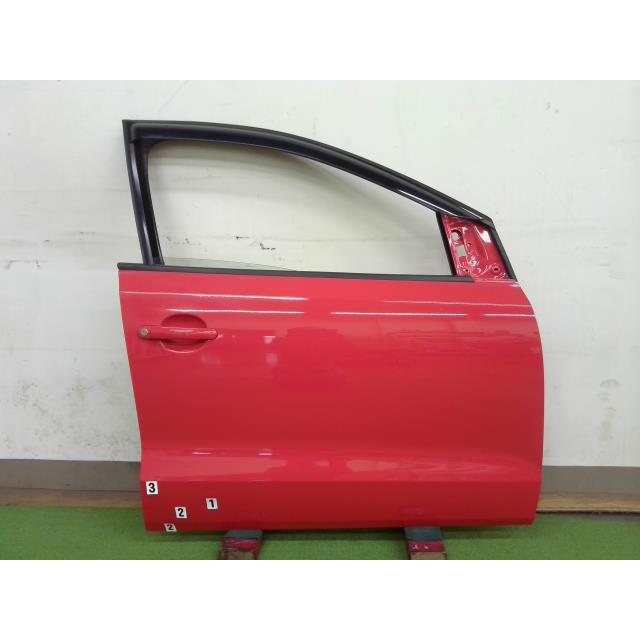 VW ポロ DBA-6RCBZ フロント 右 ドア LP3G 赤 個人宅配送不可 yatsu : ヤツヅカショッピングストア - 通販 ...