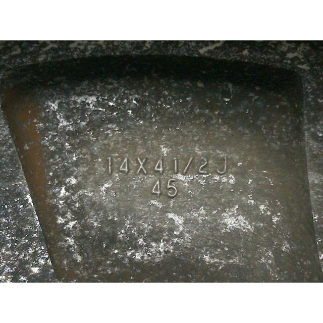 ゼスト JE1 純正アルミ 14インチ ホイール yatsu : ヤツヅカショッピングストア - 通販 - Yahoo!ショッピング