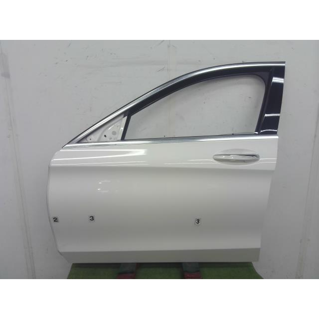 ベンツ Cクラス RBA-205242 フロント 左 ドア 149 A2057220110 白 個人宅配送不可 yatsu ...