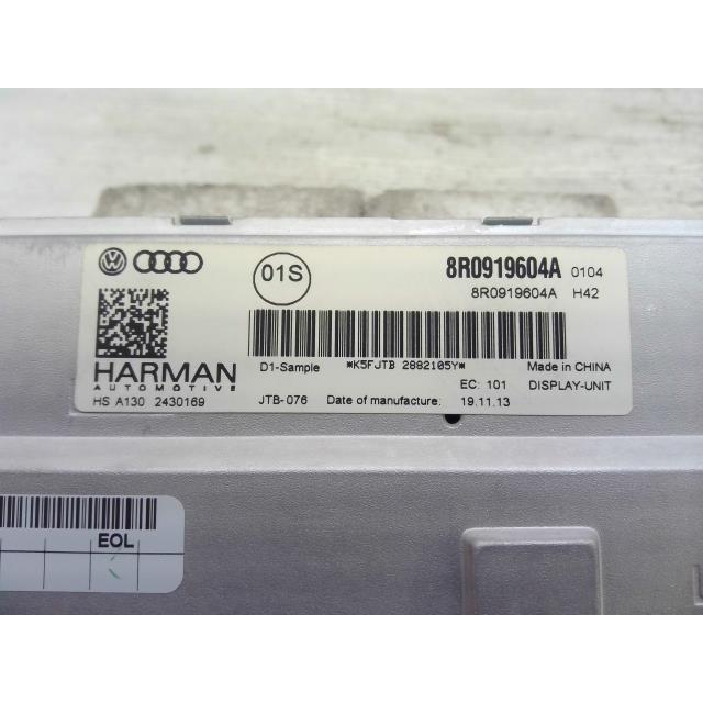 アウディ A4 DBA-8KCDN 純正 マルチ モニター ビジョン LS9R 8R0919604A yatsu : ヤツヅカショッピング ...