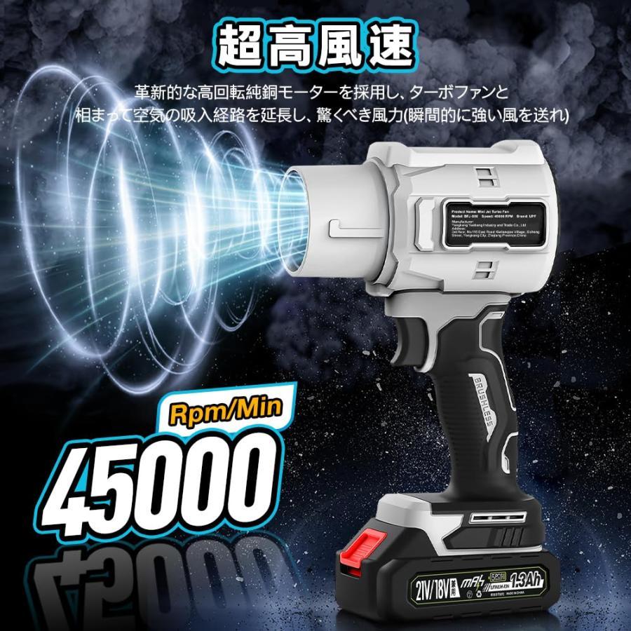 ブロワー 洗車 超強力 2種類のノズル付き エアダスター 電動 380W 高効率 45000RPM バッテリー付き マキタ18V互換バッテリー対応 電動エアダスター : ヤワタストア - 通販 ...