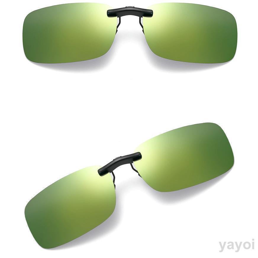 サングラス クリップオン ユニセックス メガネの上 調光 偏光 夜間 UV400 ドライブ 釣り フィッシング ゴルフ 紫外線対策 眩しさ軽減 軽量 : yourchoice - 通販 ...