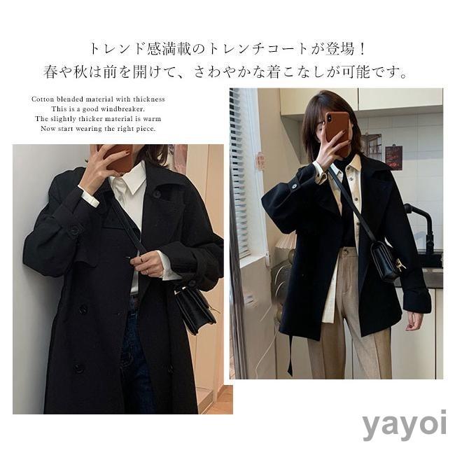 トレンチコート コート レディース 春 秋冬 スプリングコート ロング