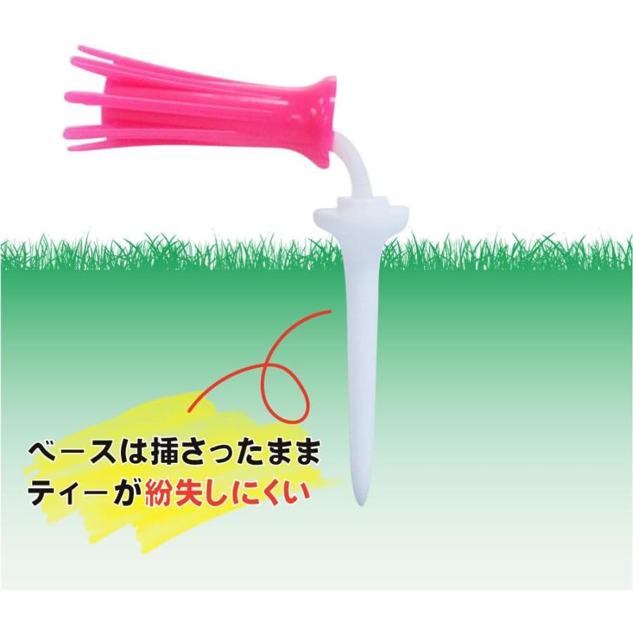 ダイヤゴルフ(DAIYA GOLF) ゴルフティー エアロスパークティー 日本製 飛距離アップ エキストラロング ロング セミロング レギュラー 360度首振り機能 : bk00064139 ...