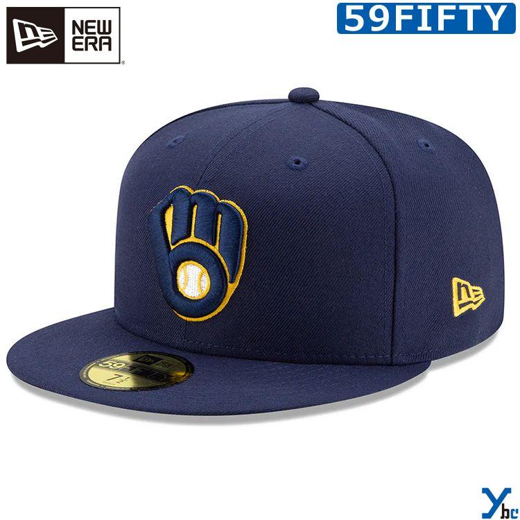 ニューエラ キャップ ミルウォーキー ブリュワーズ NEW ERA CAP On-Field 59FIFTY MLB ホーム 野球 メンズ ...