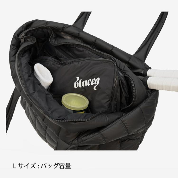 ブルイク blueeq キルティングバック クッションハンドル Lサイズ ナイロン RALLY10 テニスバック バッグ ミニバック トートバッグ かばん BQB00027 ybc ...