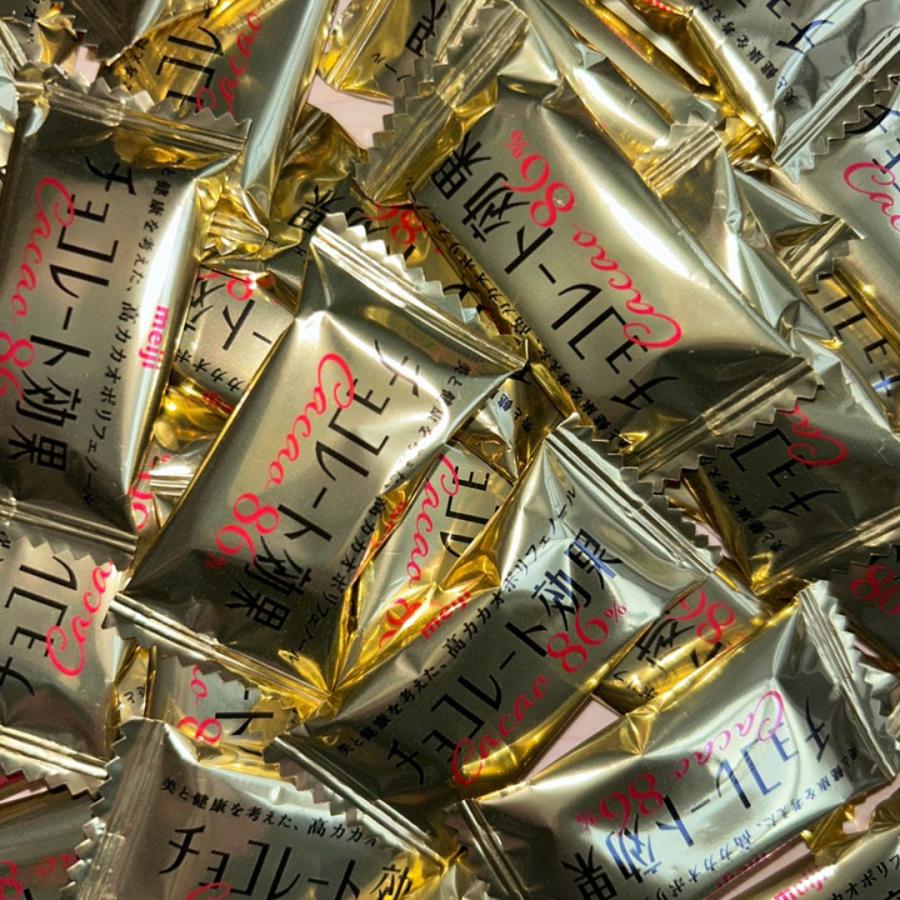 明治 チョコレート効果 86% カカオ86% 94枚 (235g × 2袋) 大袋 大容量 業務用 : SBSヤフーショップ - 通販 - Yahoo!ショッピング