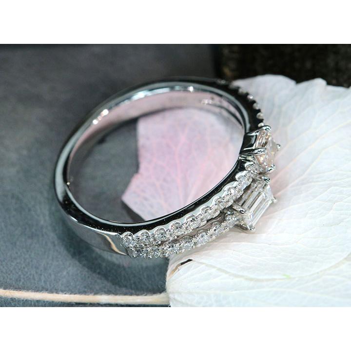ピンクダイヤモンド 0.147カラット FANCY ORANGY PINK I1 ダイヤモンド 0.16カラット PT900 プラチナ900 ...