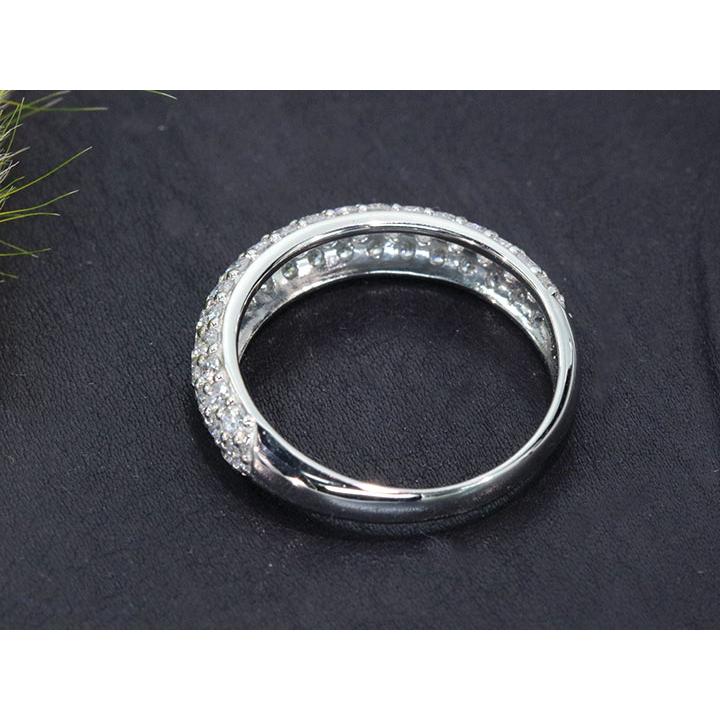 ダイヤモンド 1.00カラット PT950 プラチナ950 リング・指輪 パヴェ 1カラット 上質ダイヤ 重ねつけ 受注品 : 33444 : 拘りジュエリーYコレクション - 通販 ...