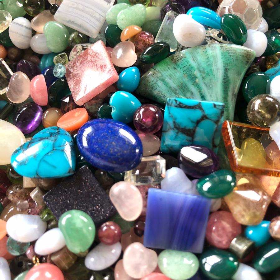 【数量限定】100ct 天然石ミックスBOX 企画サンプル品詰め合わせ Gemstone mix box : 宝石研磨の匠 - 通販 - Yahoo!ショッピング