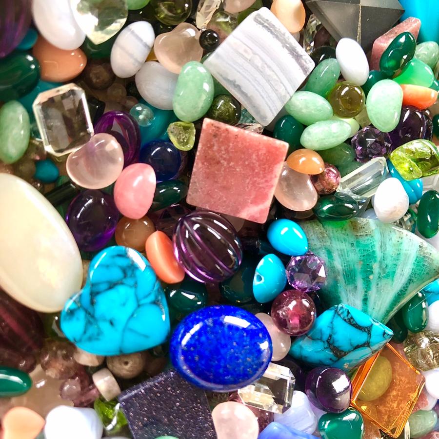 【数量限定】100ct 天然石ミックスBOX 企画サンプル品詰め合わせ Gemstone mix box : 宝石研磨の匠 - 通販 - Yahoo!ショッピング