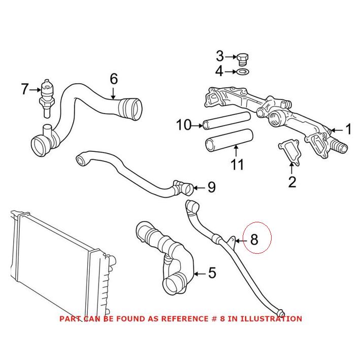 【Febi bilstein】 ウォーターホース [BMW,MINI,ミニ,5シリーズ,E39 / 11531711384,106033 ...