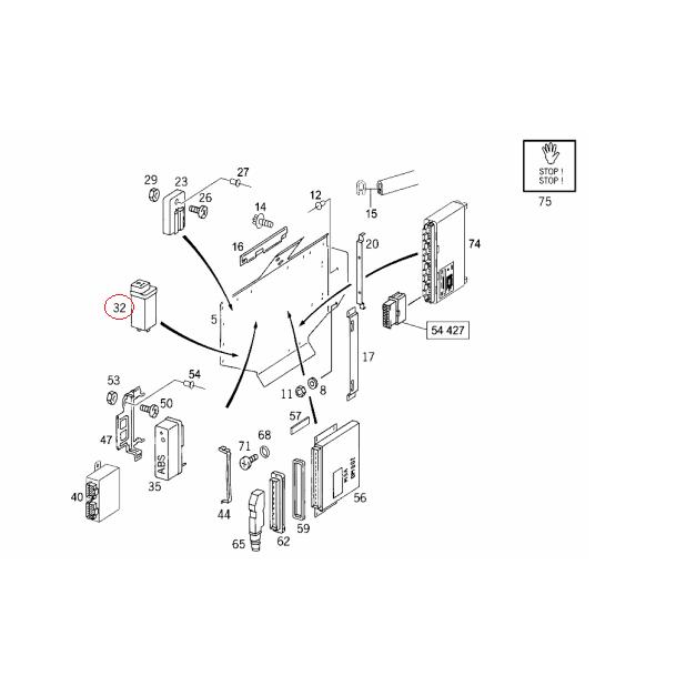 Mercedes-Benz 【BBR】 オーバーロードリレー [Benz,ベンツ,Eクラス,W124 / 2015403745 ...